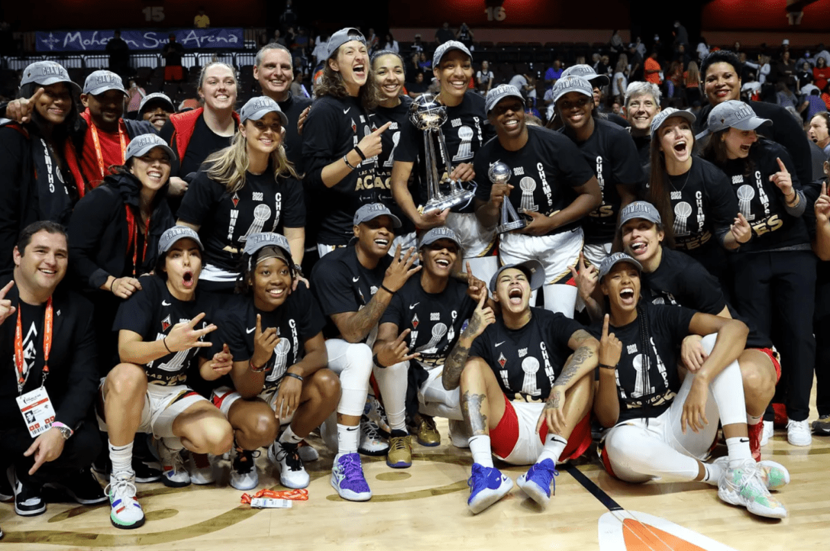 Las Vegas Aces de A’ja Wilson y Chelsea Gray se consagran con su primer ...